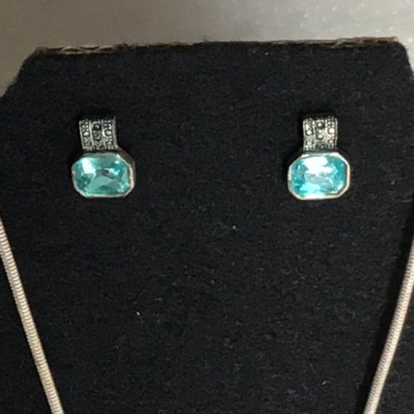 Jewelry | Vintage Rhinestone Necklace Earring Set | Poshmark
